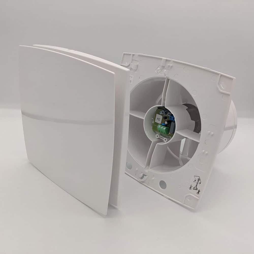 Chico Exhaust Fan 150mm White with Humidity Sensor and Timer | Fansonline Australia