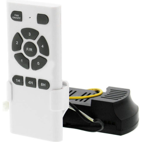 Fanco Eco Breeze DC Ceiling Fan with LED Light and Remote – Black 52 ...