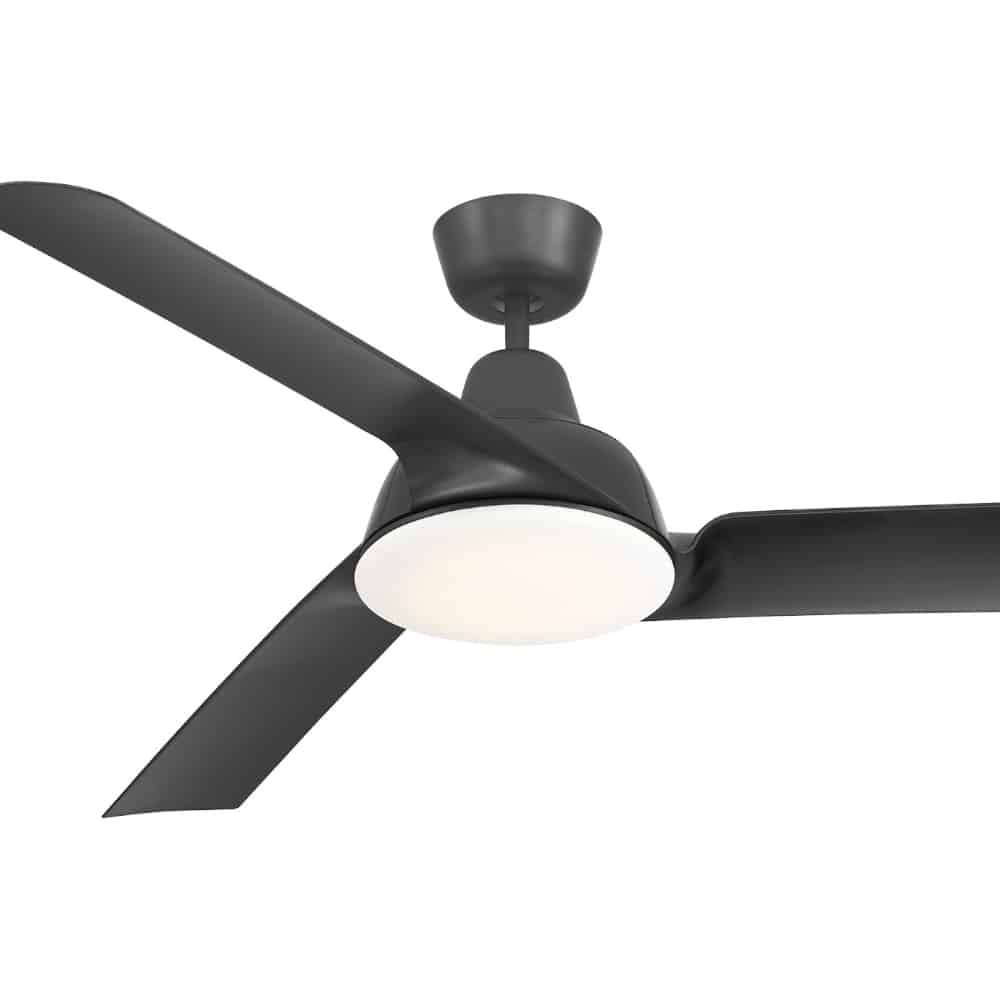 Mercator Airventure 52" AC Ceiling Fan with CCT LED Light. Black ...
