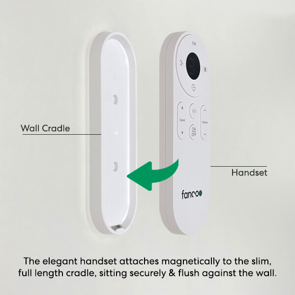 Fanco Eco Silent Deluxe 52" SMART DC Ceiling Fan with CCT LED Light ...