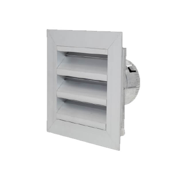 External Wall Vent Aluminium Weatherproof Louvre 100mm | FansOnline ...