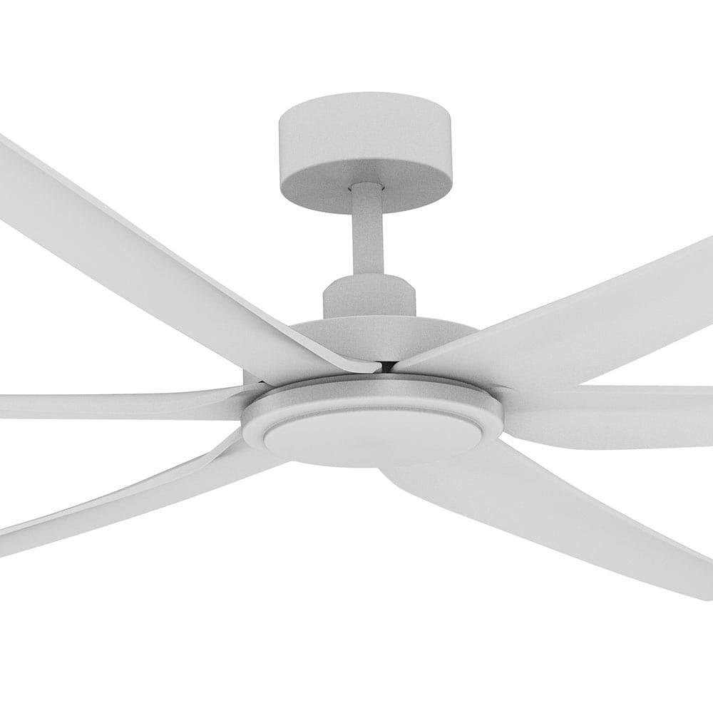 Hunter Pacific Magnum DC 203cm (80") DC Ceiling Fan. White with White ...