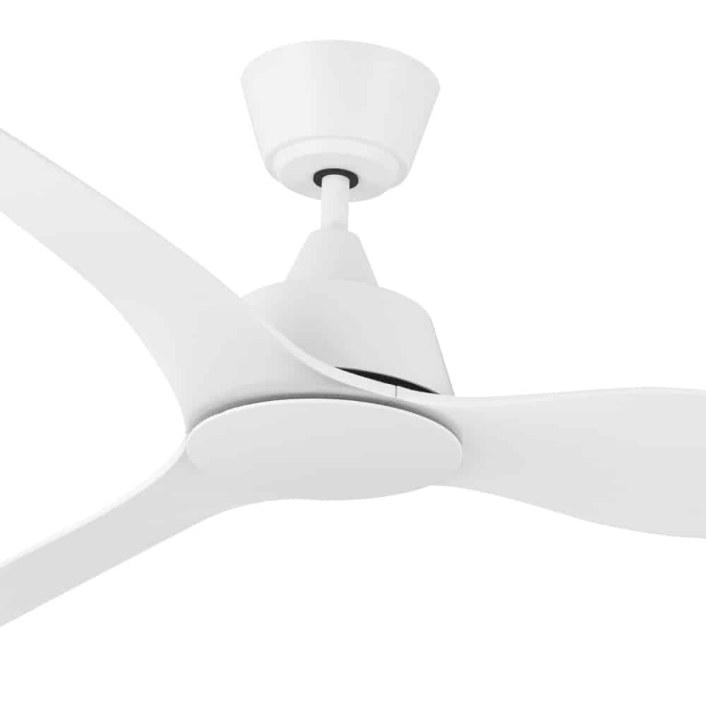 Mercator Guardian IP55 DC 56" Ceiling Fan with Remote. White ...
