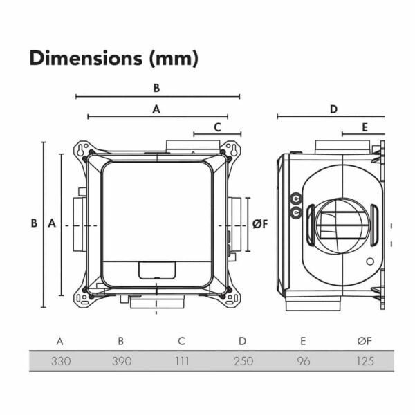 Vent-Axia Multivent Continuous Ventilation Kit - Fansonline Australia