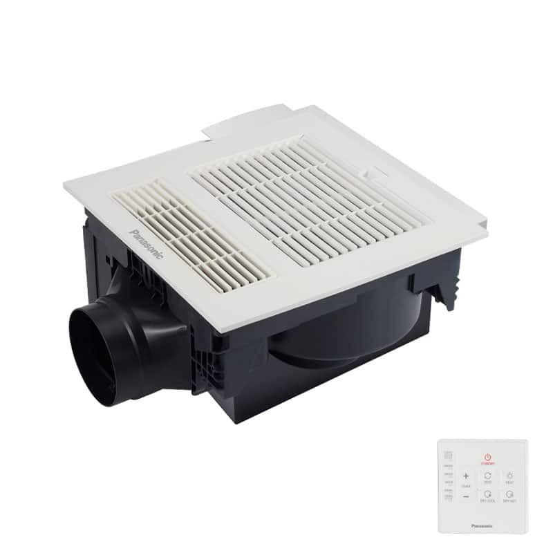 Panasonic Thermo Ventilator Bathroom Heater and Exhaust Fan with Remote ...